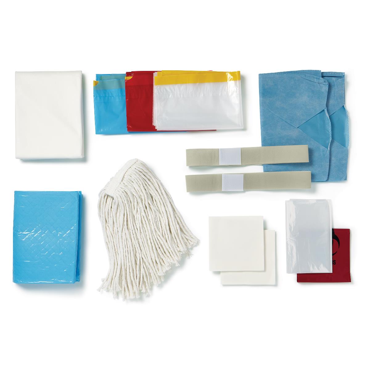 QuickSuite Complete OR Turnover Kit with Standard Sheet, Rayon Mop Hea – GoodEarth Health
