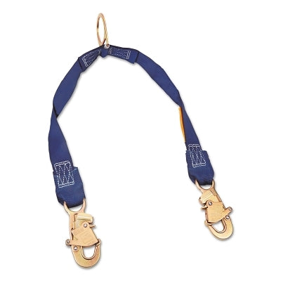 3M Rescue/Retrieval Y-Lanyards, 2 ft, Self-Locking Snap Hook, 310 lb ...