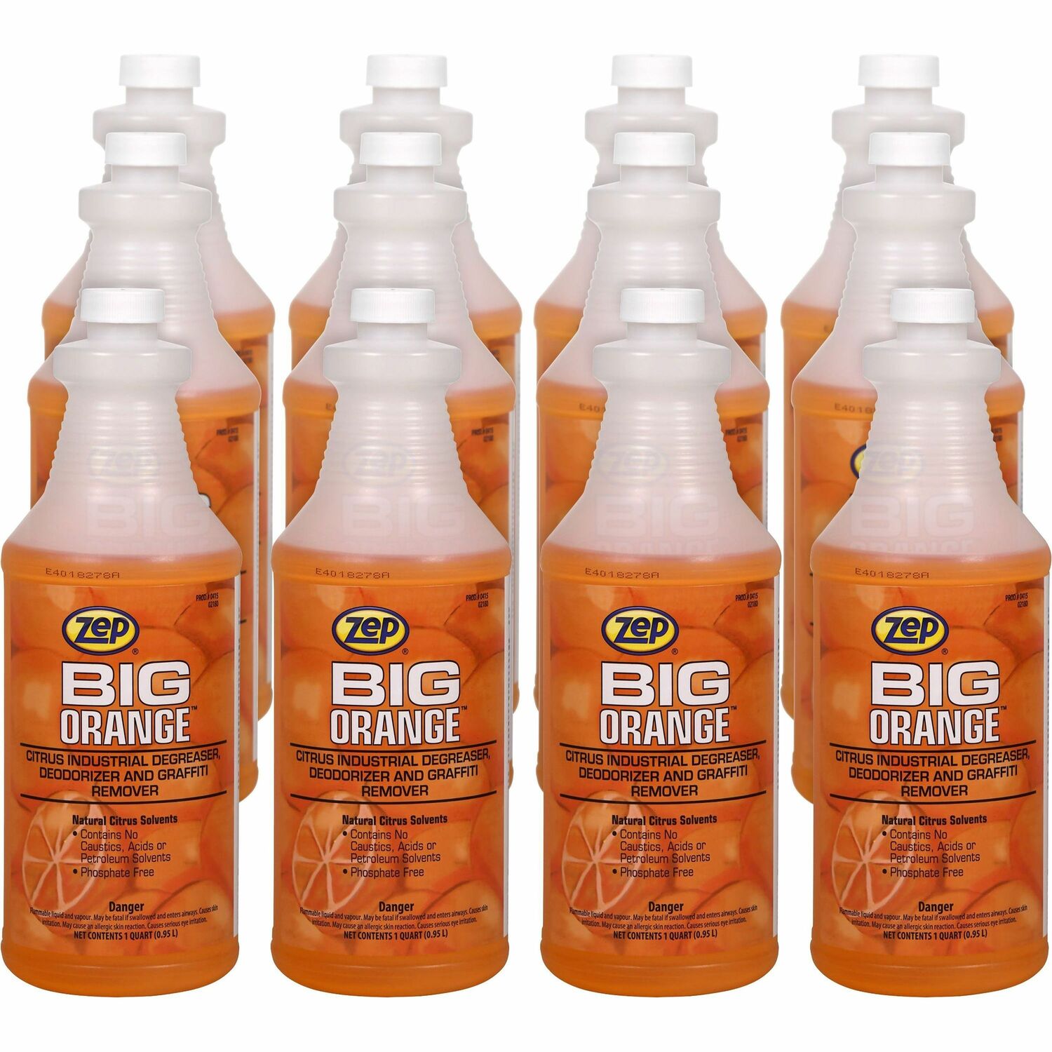 Zep Commercial Big Orange Citrus Industrial Cleaner, Liquid, 32 fl oz ...