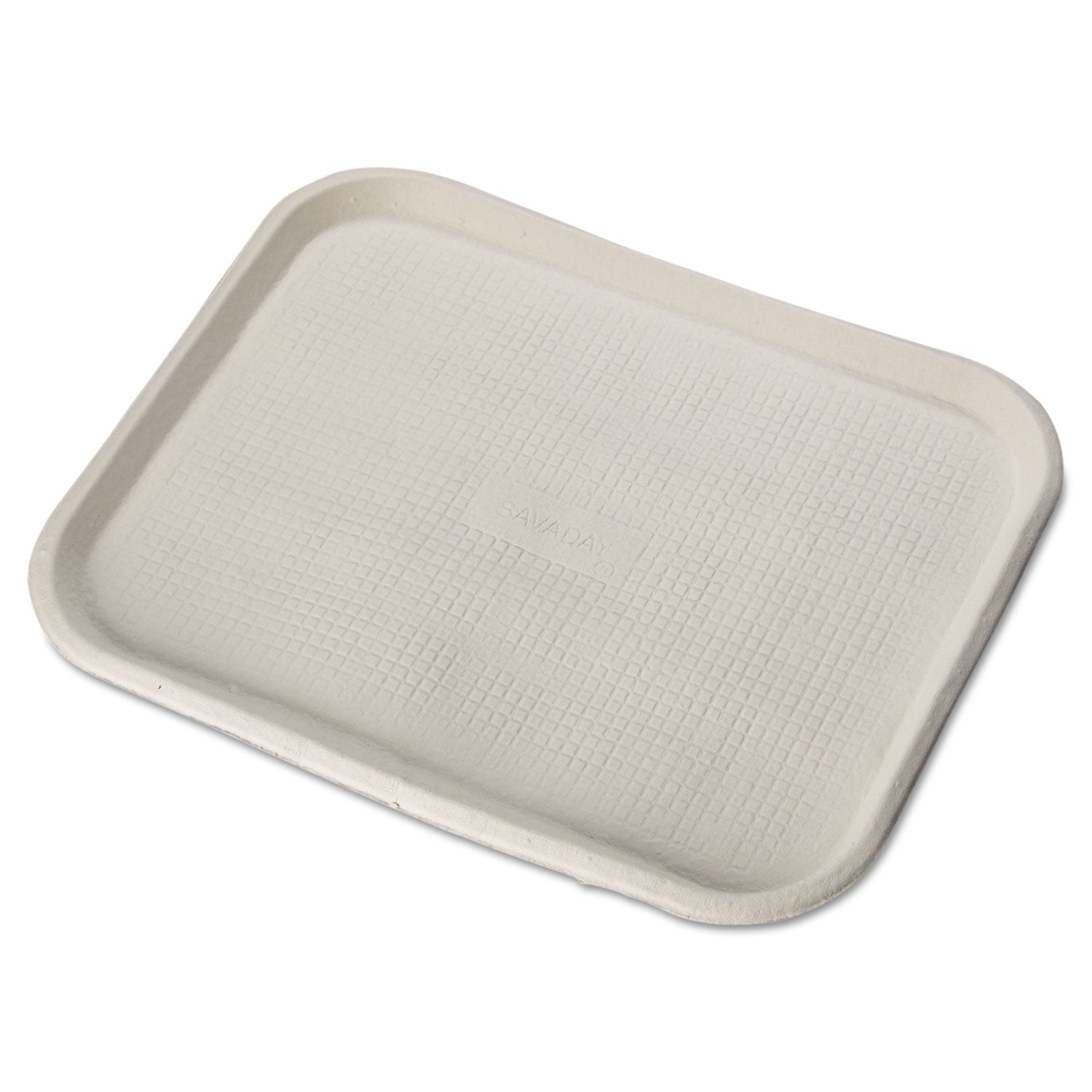 Chinet® Savaday Molded Fiber Food Trays, 1-Compartment, 14 x 18, White ...