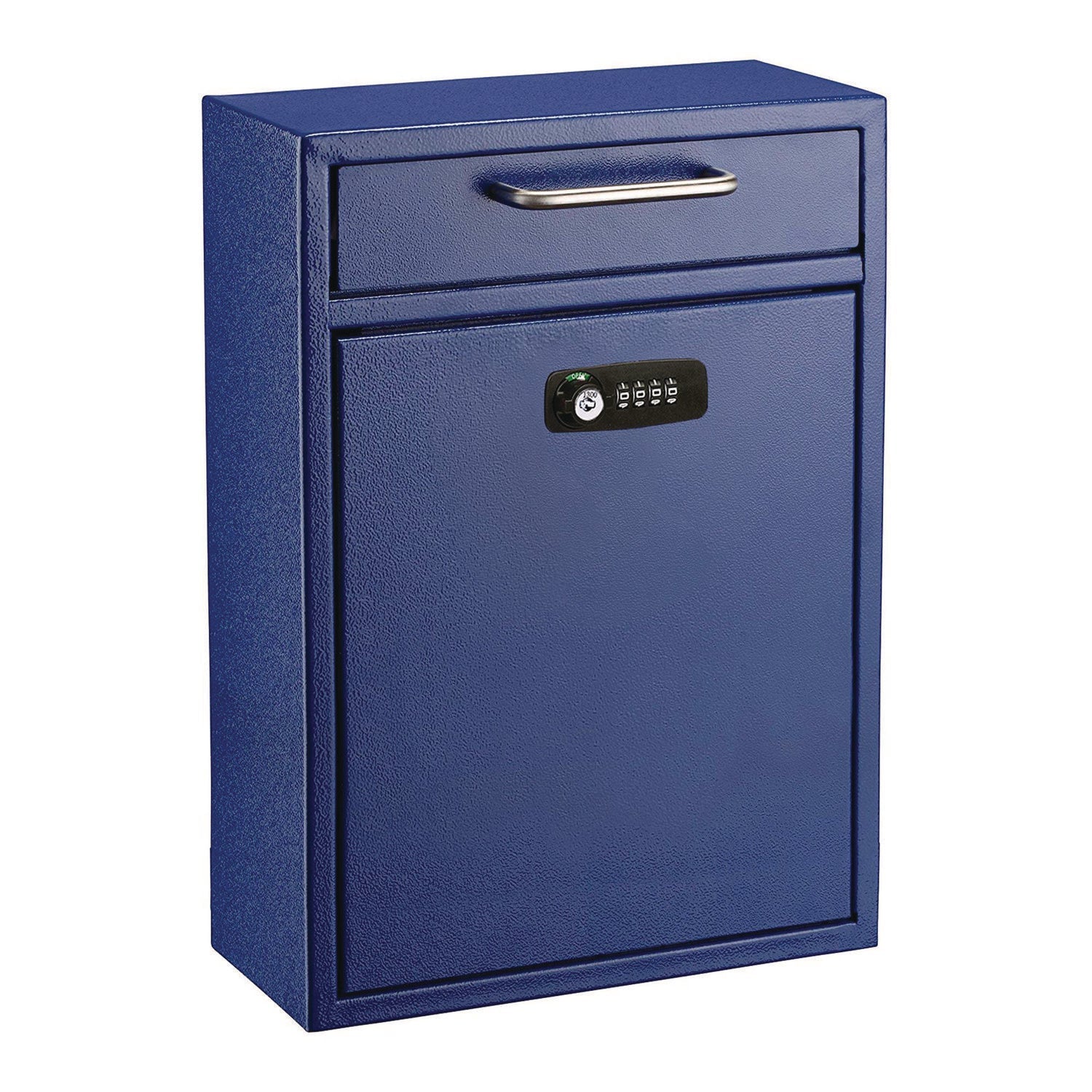 AdirOffice Large Secure Drop Box Wall Mounted Locking Mail Box with Ke ...
