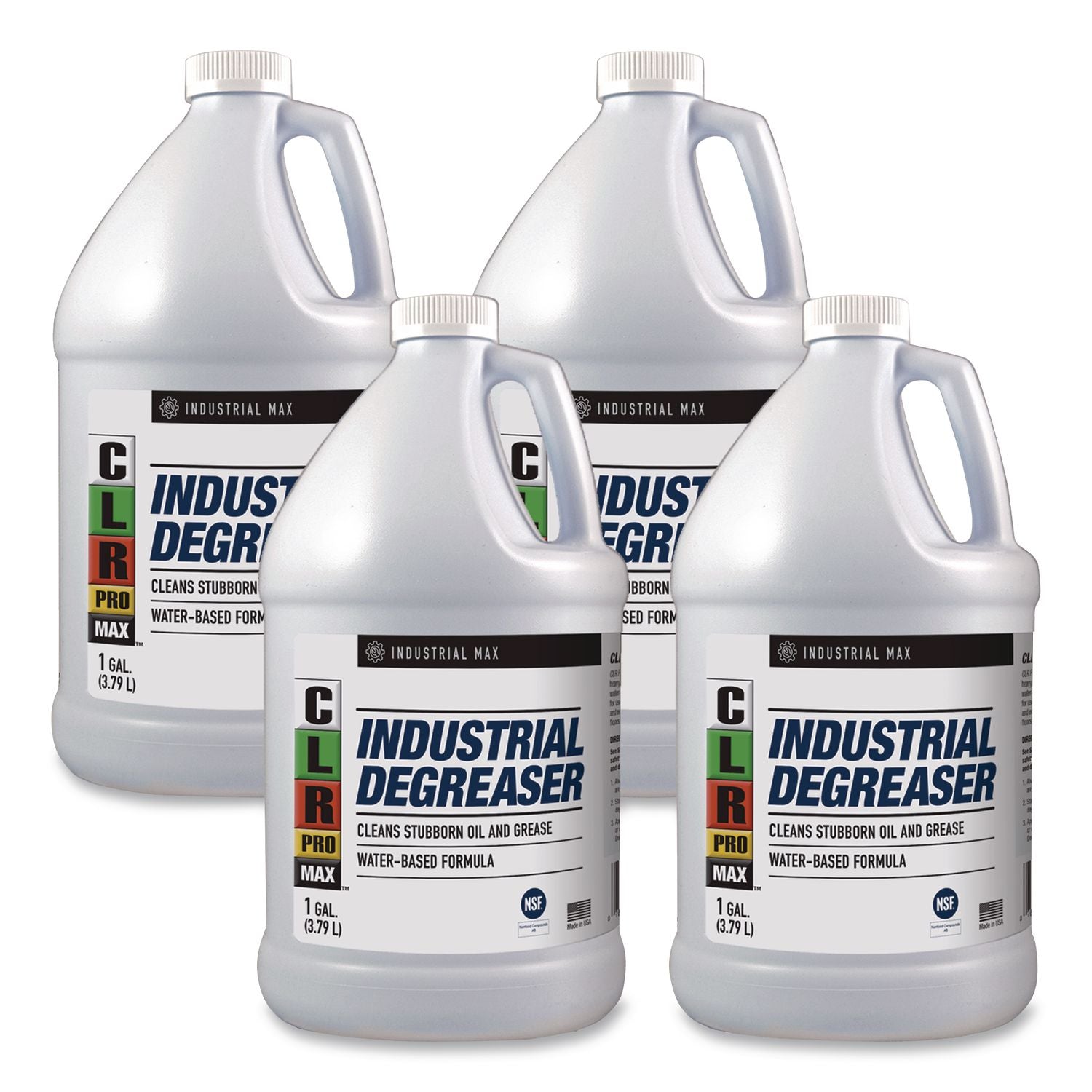 CLR PRO® MAX Industrial Degreaser, 1 gal Jug, 4/Carton (JELDGR4PROMCT ...