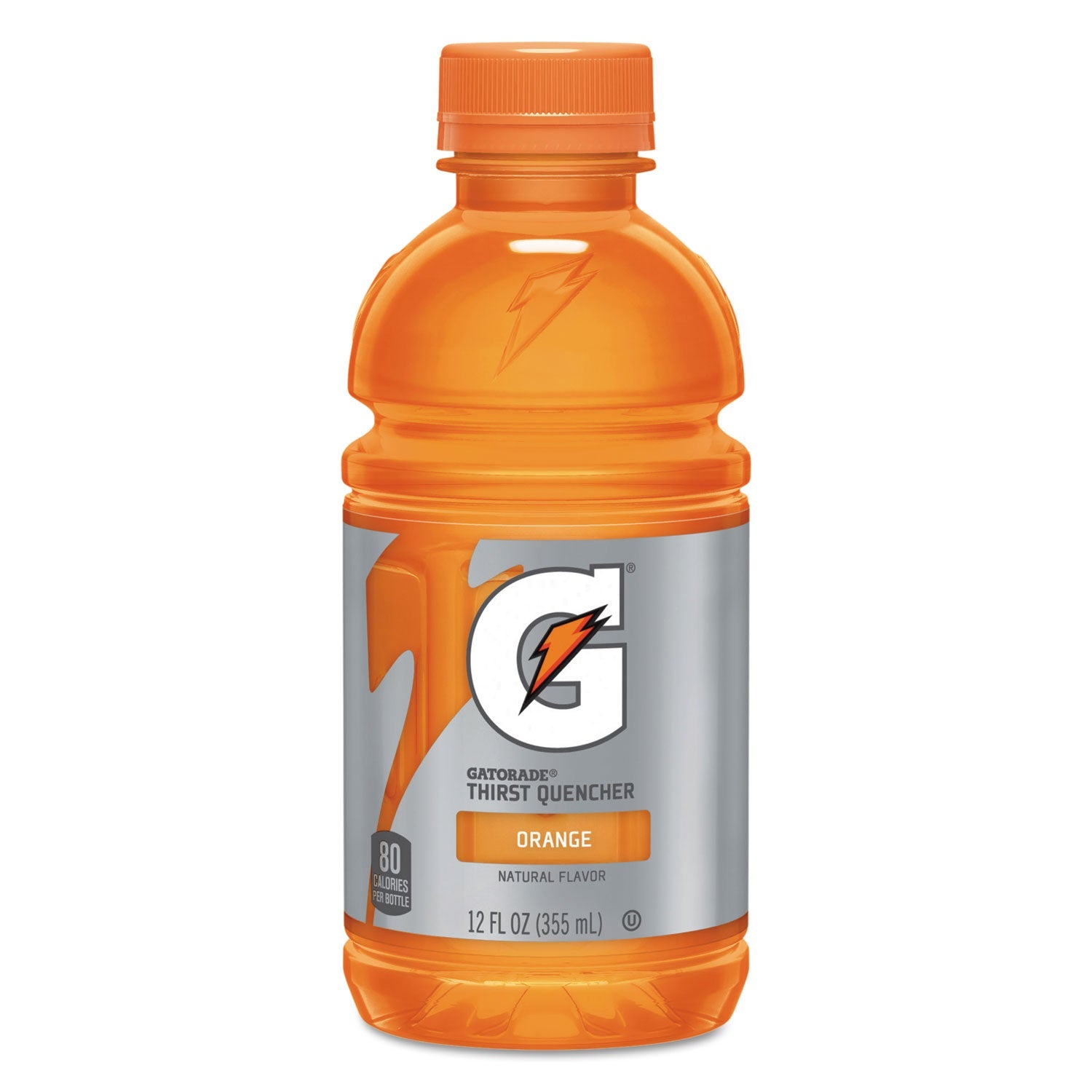 Gatorade® G-Series Perform 02 Thirst Quencher, Orange, 12 oz Bottle, 2 ...