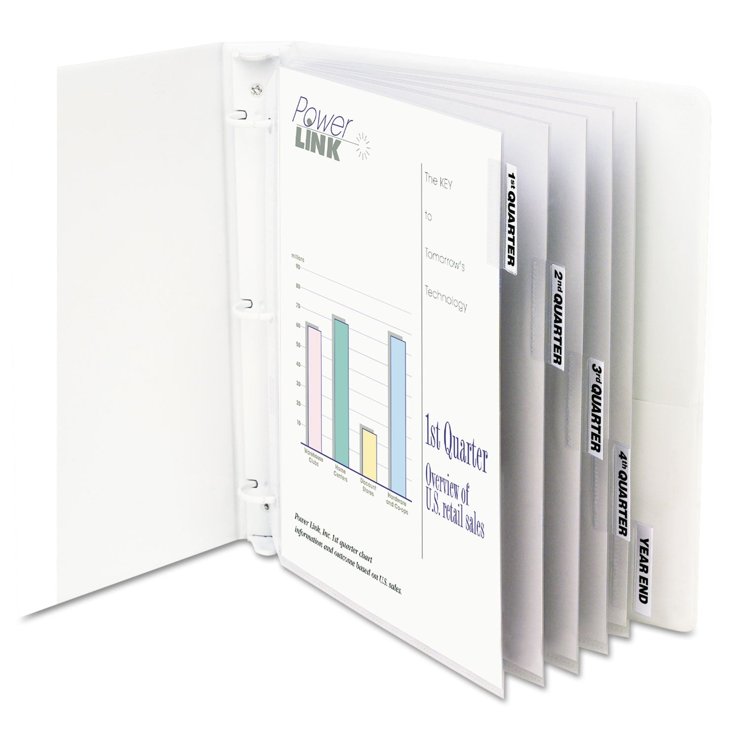 C-Line® Sheet Protectors with Index Tabs, Heavy, Clear Tabs, 2", 11 x ...