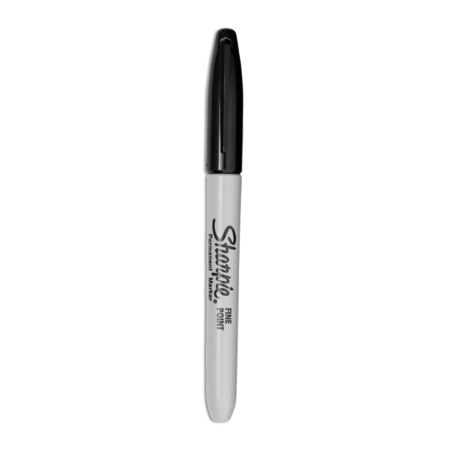 Sharpie® Fine Tip Permanent Marker, Fine Bullet Tip, Black (SAN30001EA ...