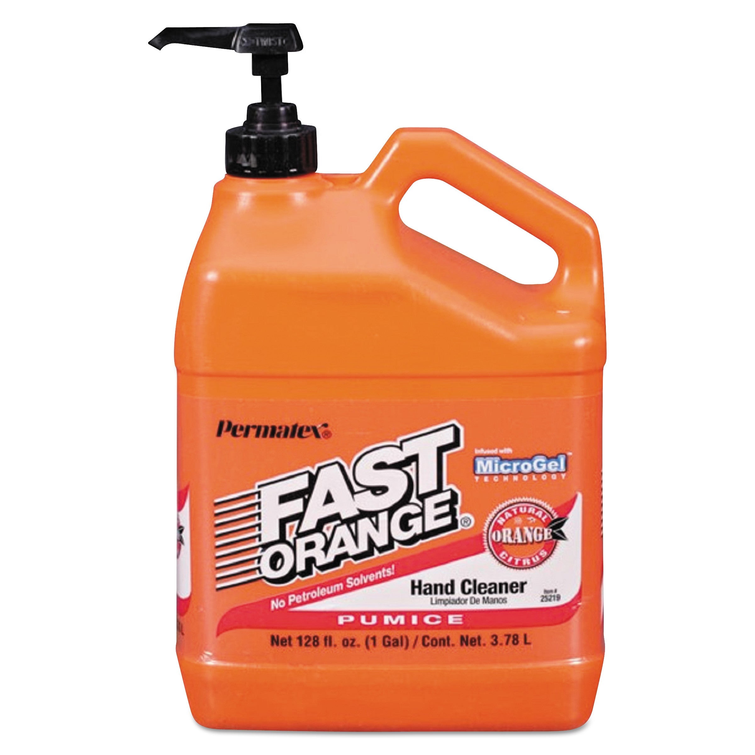 FAST ORANGE® Pumice Hand Cleaner, Citrus Scent, 1 gal Dispenser, 4/Car ...