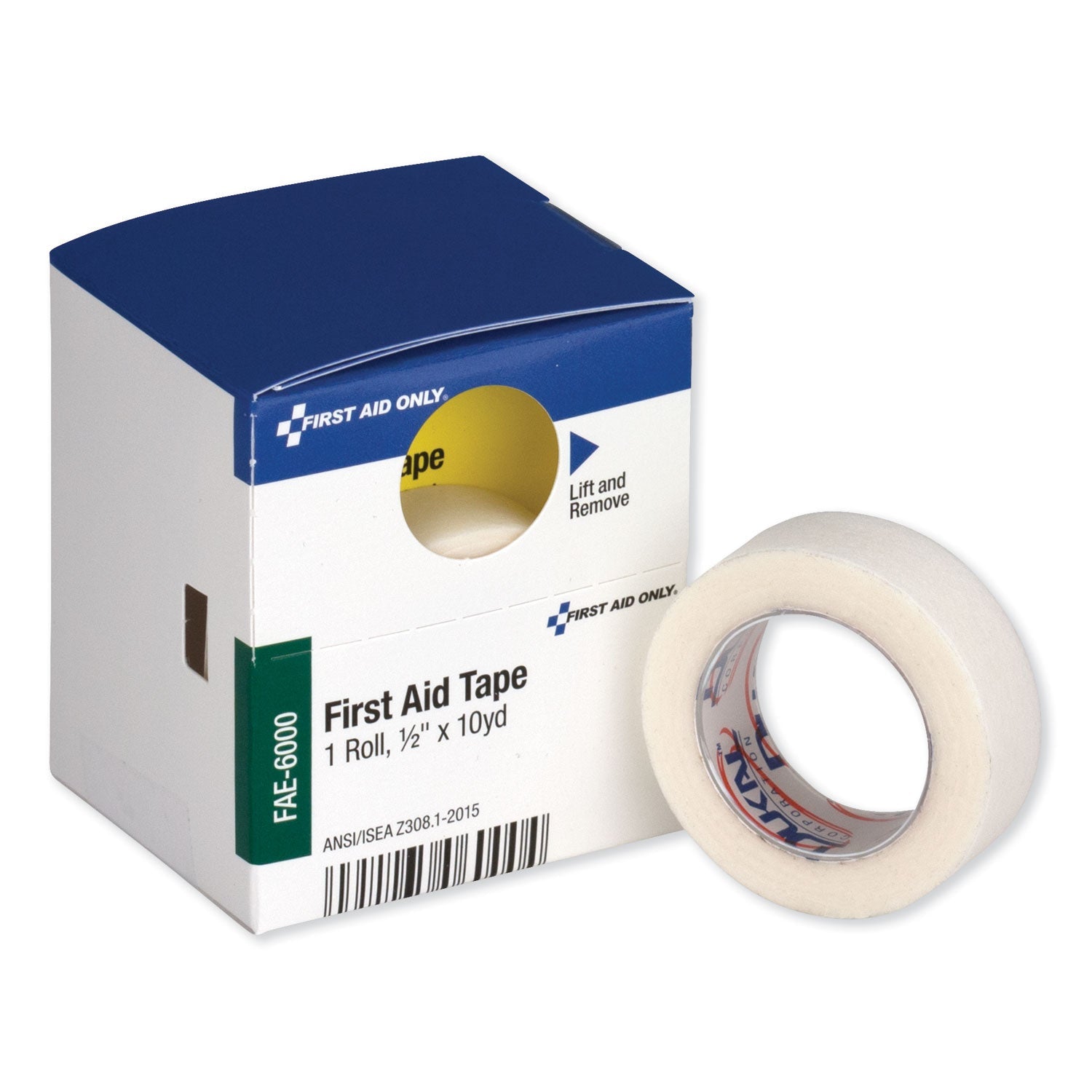 First Aid Only™ First Aid Tape, Acrylic, 0.5" x 10 yds, White (FAOFAE6 ...