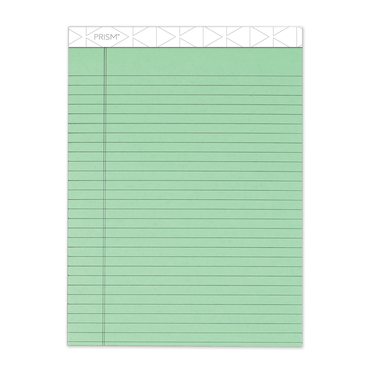 TOPS™ Prism + Colored Writing Pads, Wide/Legal Rule, 50 Pastel Green 8 ...