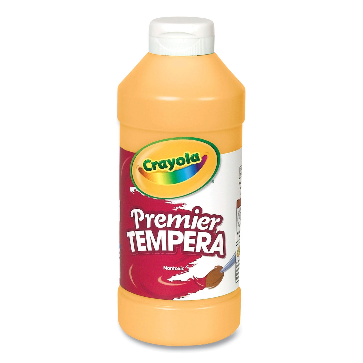 Crayola® Premier Tempera Paint, Peach, 16 oz Bottle (CYO541216033 ...