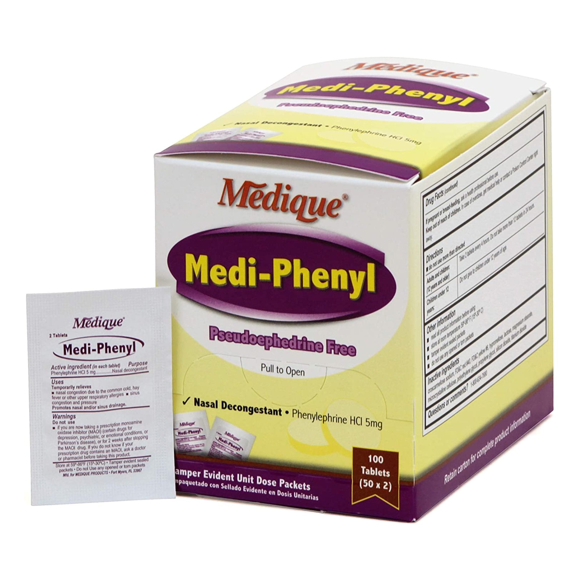 Medi-Phenyl Allergy Relief 5 mg Strength Tablet 2 per Box (498741_BX ...