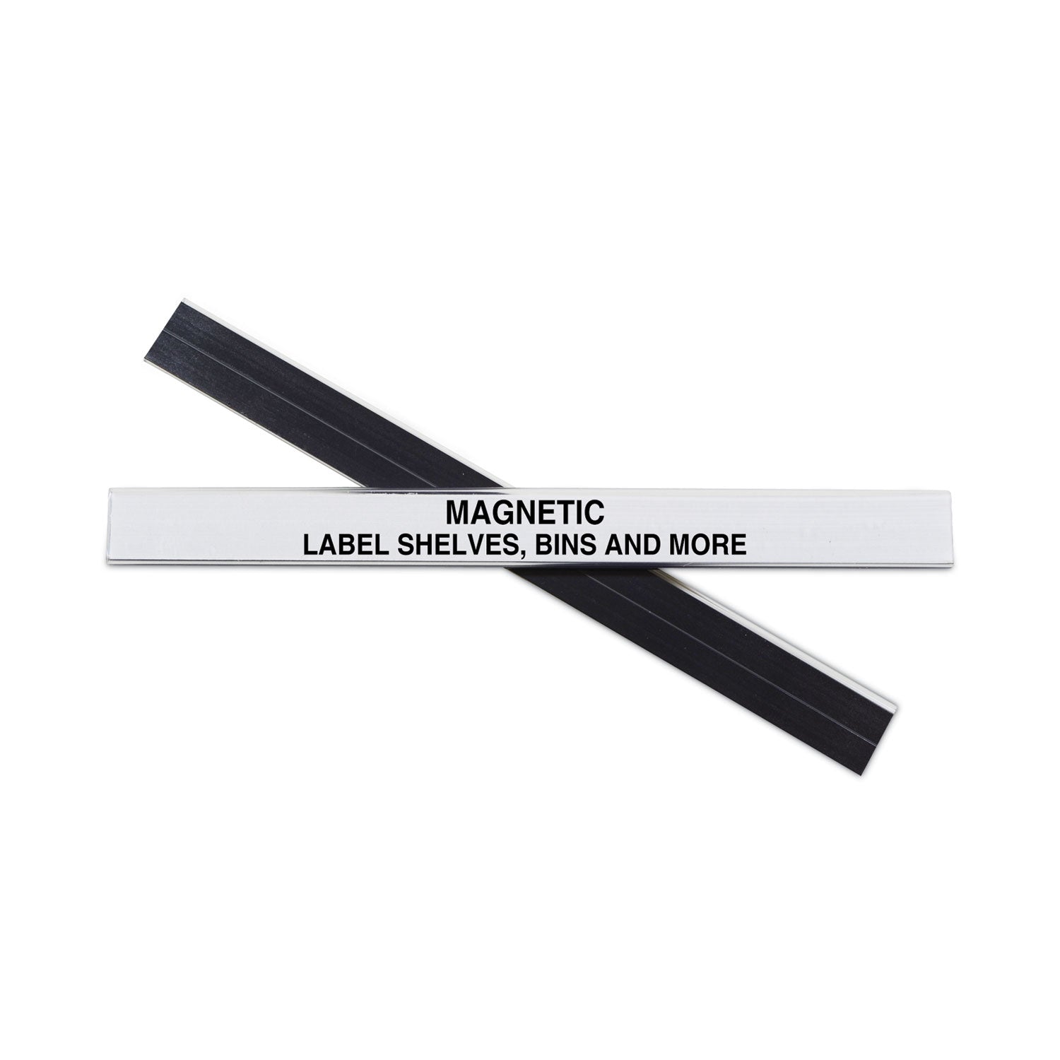 C-Line® HOL-DEX Magnetic Shelf/Bin Label Holders, Side Load, 0.5 x 6 ...