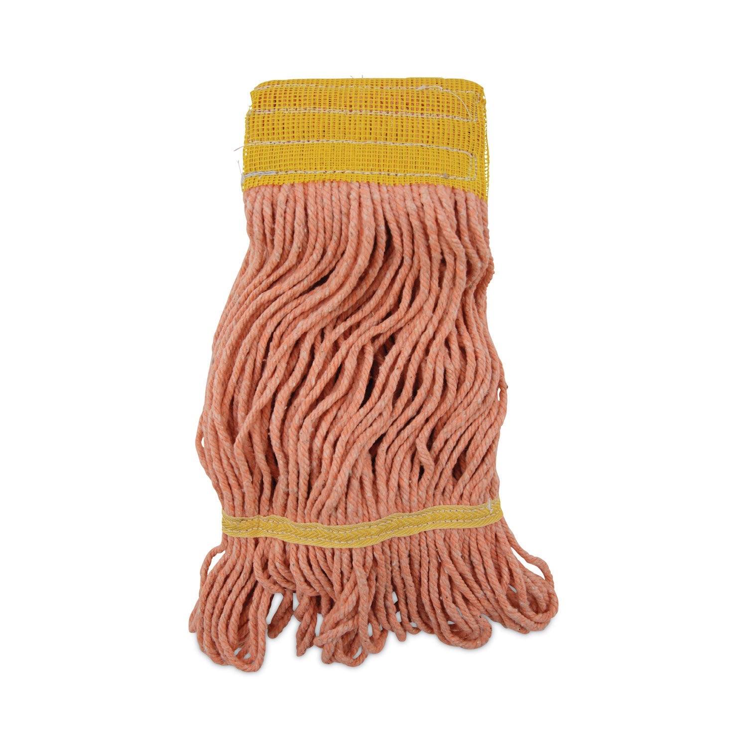 Boardwalk® Super Loop Wet Mop Head, Cotton/Synthetic Fiber, 5" Headban ...