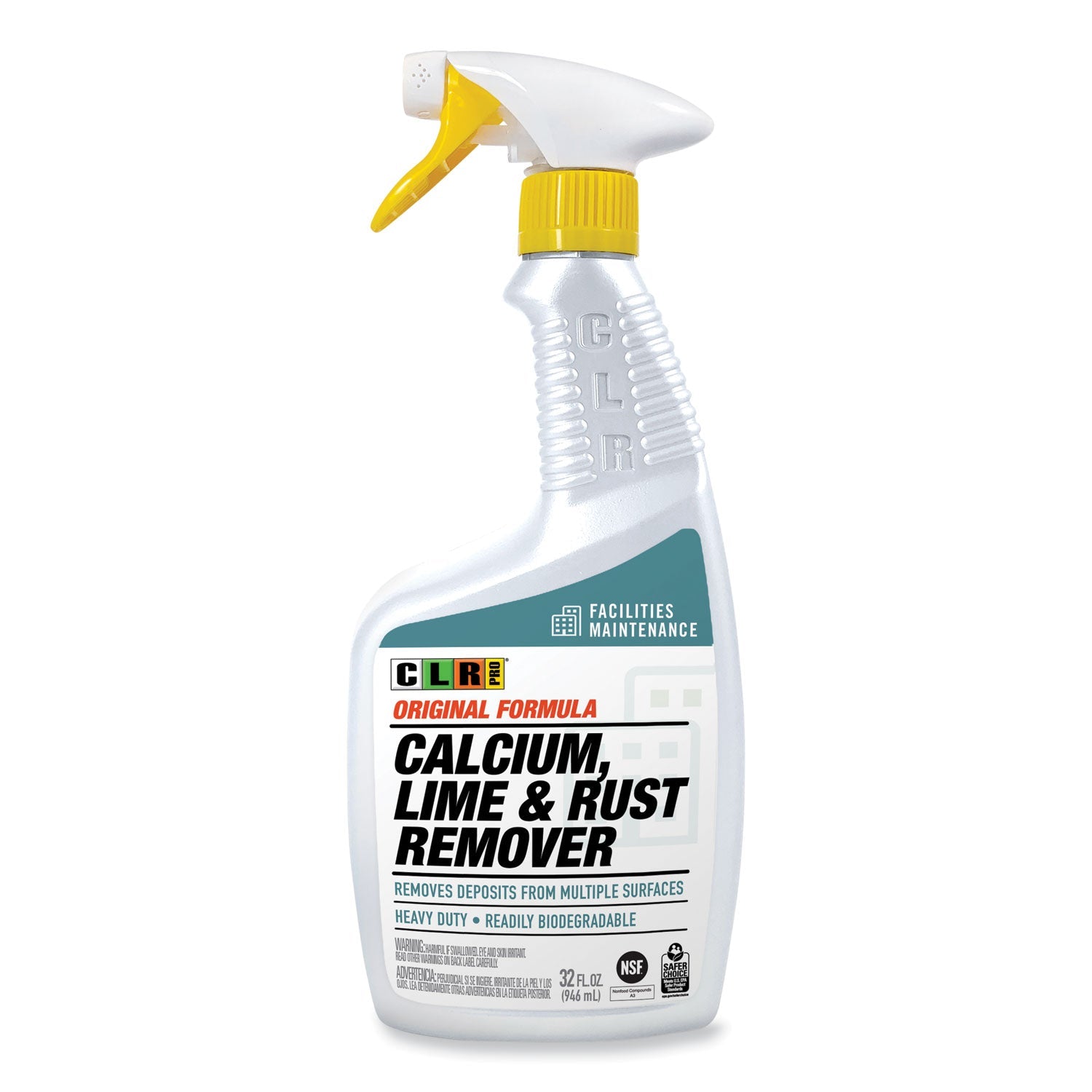 CLR PRO® Calcium, Lime and Rust Remover, 32 oz Spray Bottle, 6/Carton ...