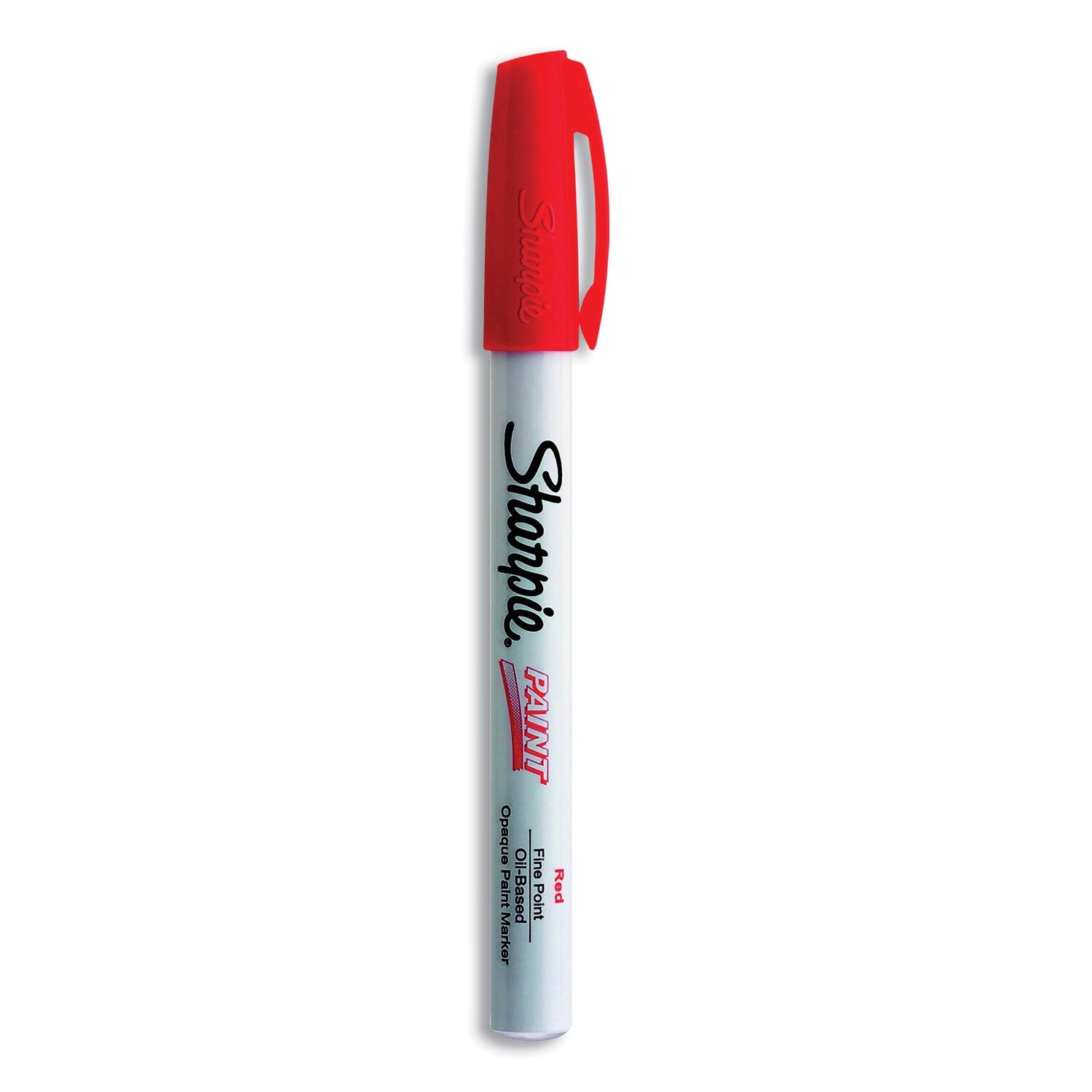 Sharpie® Permanent Paint Marker, Fine Bullet Tip, Red (SAN35535 ...