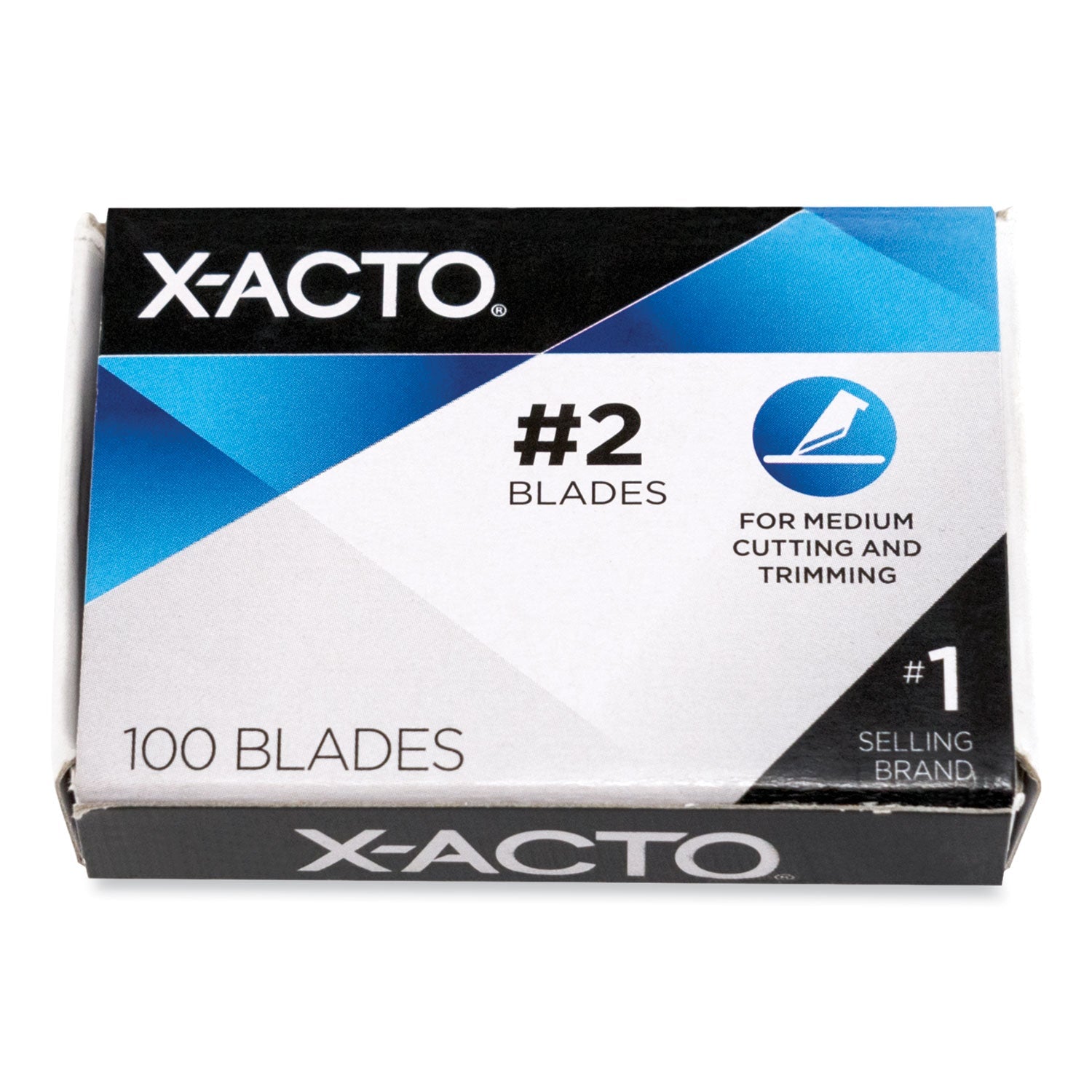 X-ACTO® No. 2 Bulk Pack Blades for X-Acto Knives, 100/Box (EPIX602 ...