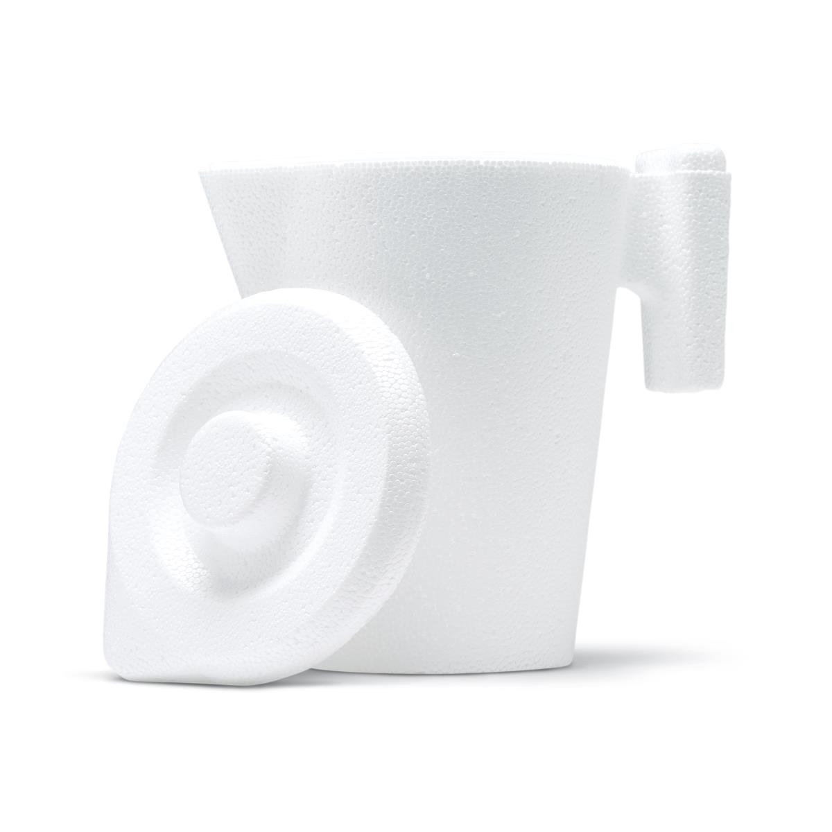 Bedside Foam Pitcher, Handle and Lid, Plastic Liner, 32 oz., 50/CS (DY ...