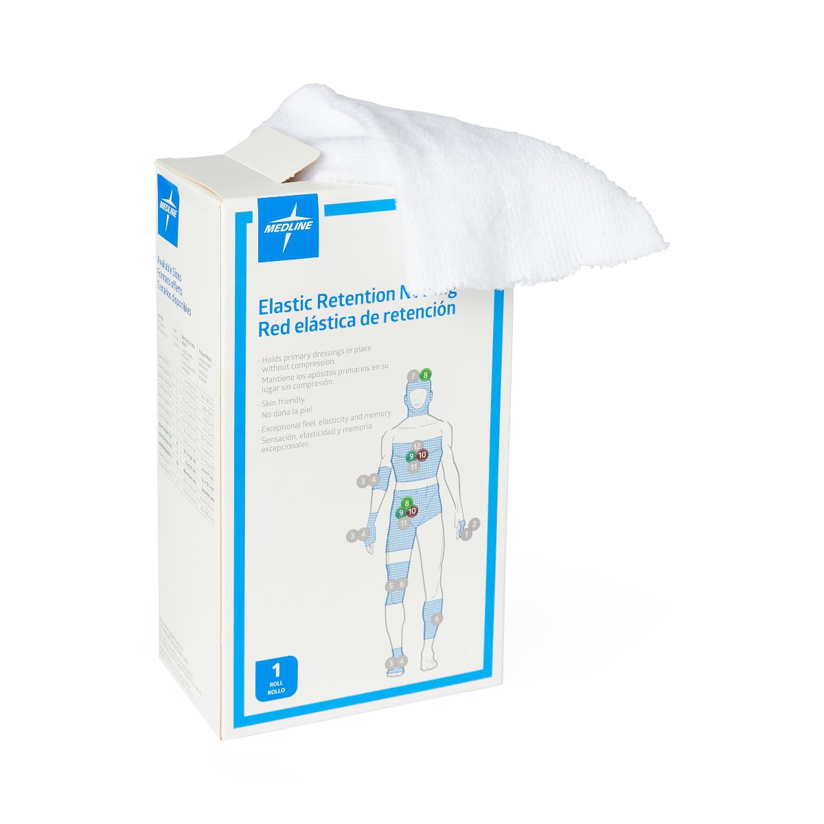 Stretch Tubular Elastic Dressing Retention Net, Size 9 (35" x 25 yd ...