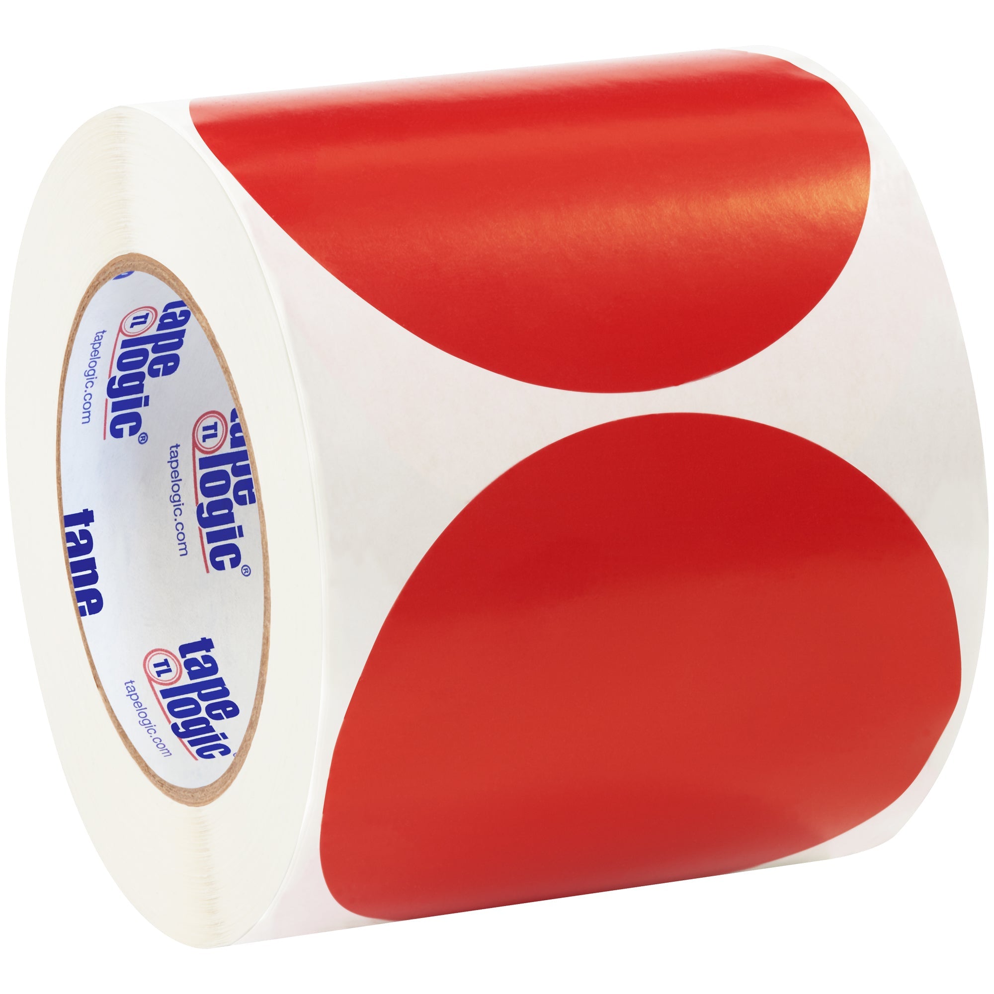 4" Red Inventory Circle Labels (DL615A) – GoodEarth Health
