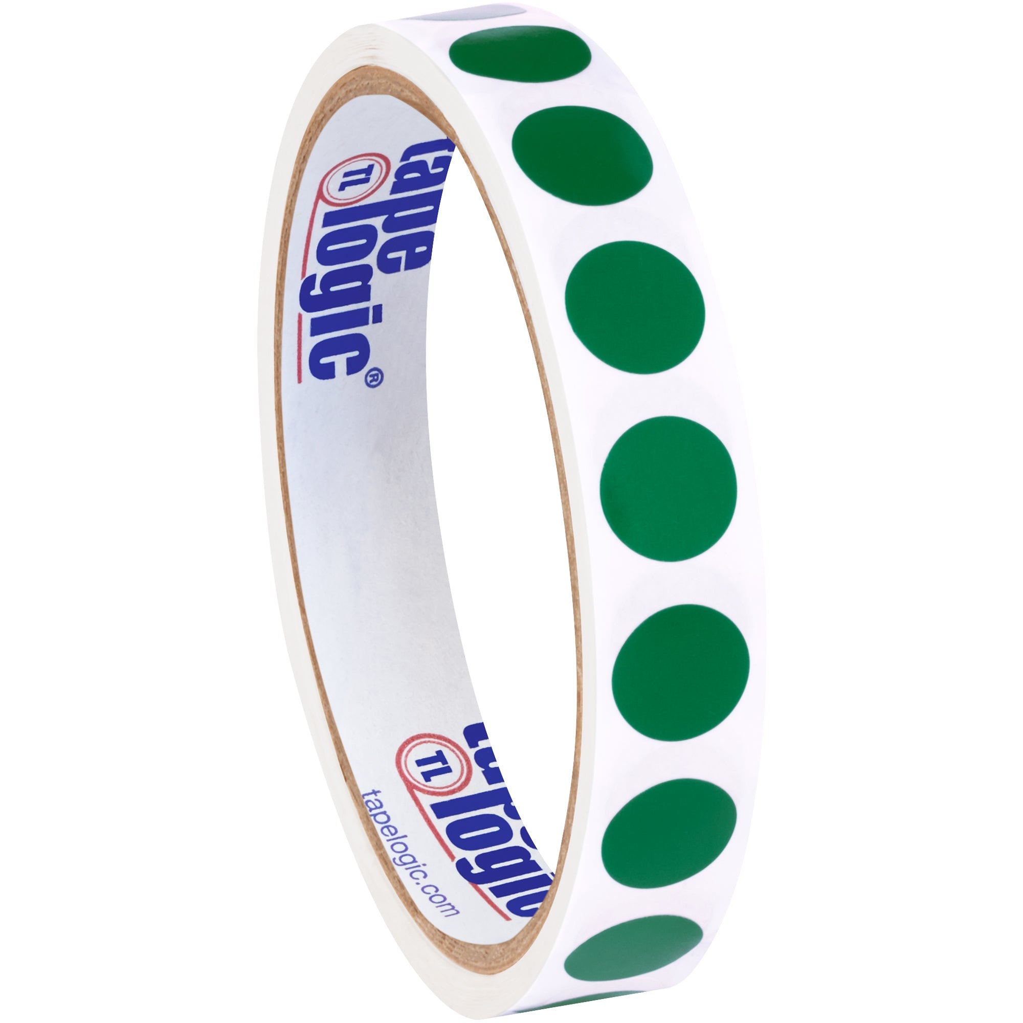 1/2" Green Inventory Circle Labels (DL690D) – GoodEarth Health