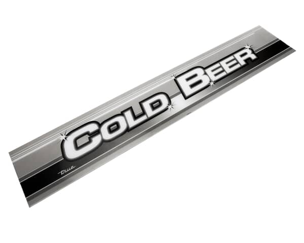 TRUE 884325 S 48Gs Cold Beer #S-Scb Sign Panel, Tac- (TRUE884325 ...