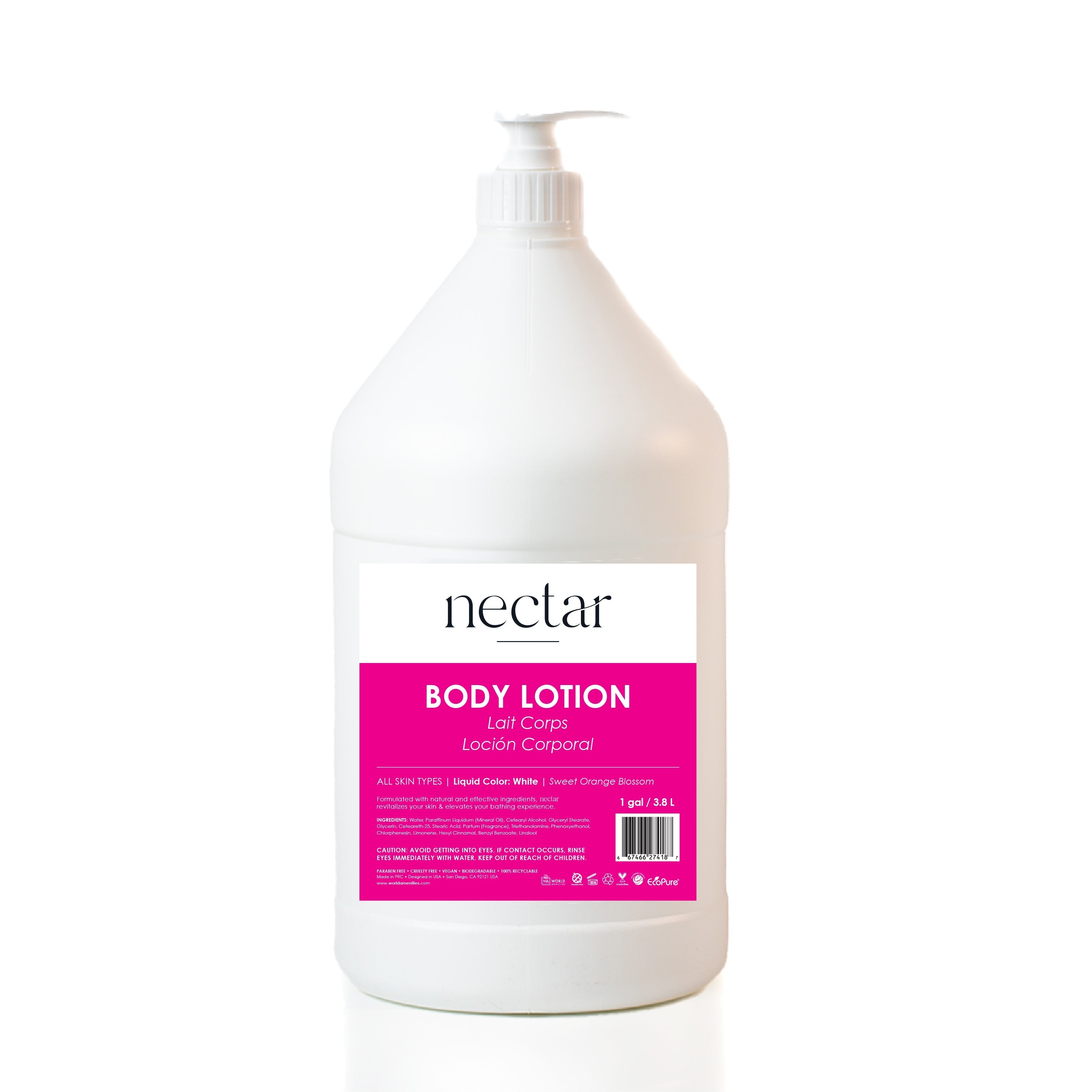 Nectar® Lotion, 1 gal (HA-NECSC-034A) – GoodEarth Health