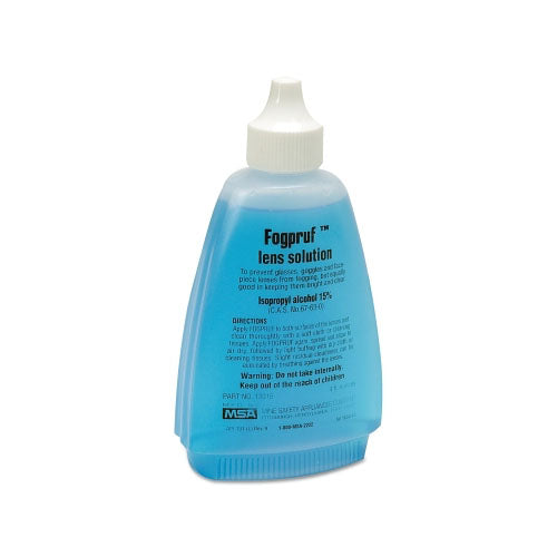 MSA Fogpruf Lens Cleaner, Blue, 4 oz Bottle (454-13016) – GoodEarth Health