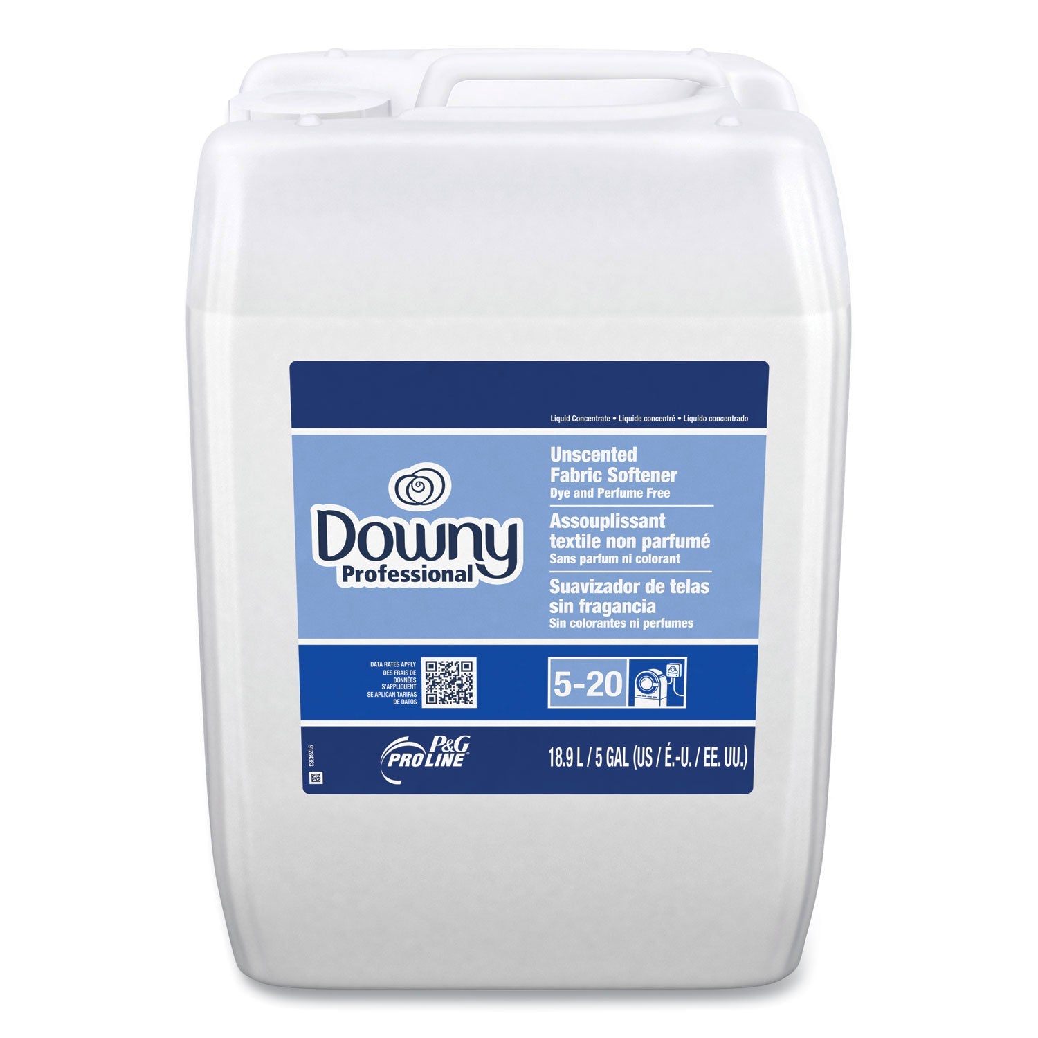 P&G Pro Line Downy Professional Unscented Fabric Softener, 5 gal Close ...
