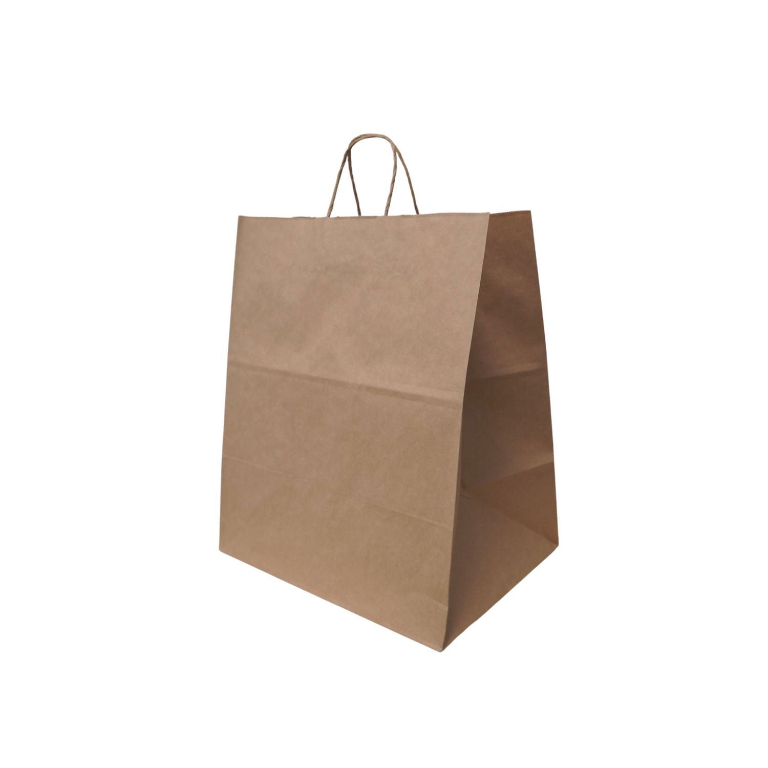 Solupac Emporium Twist Handle Bag, 14 x 9.84 x 15.5, Kraft, 200 Bags ...